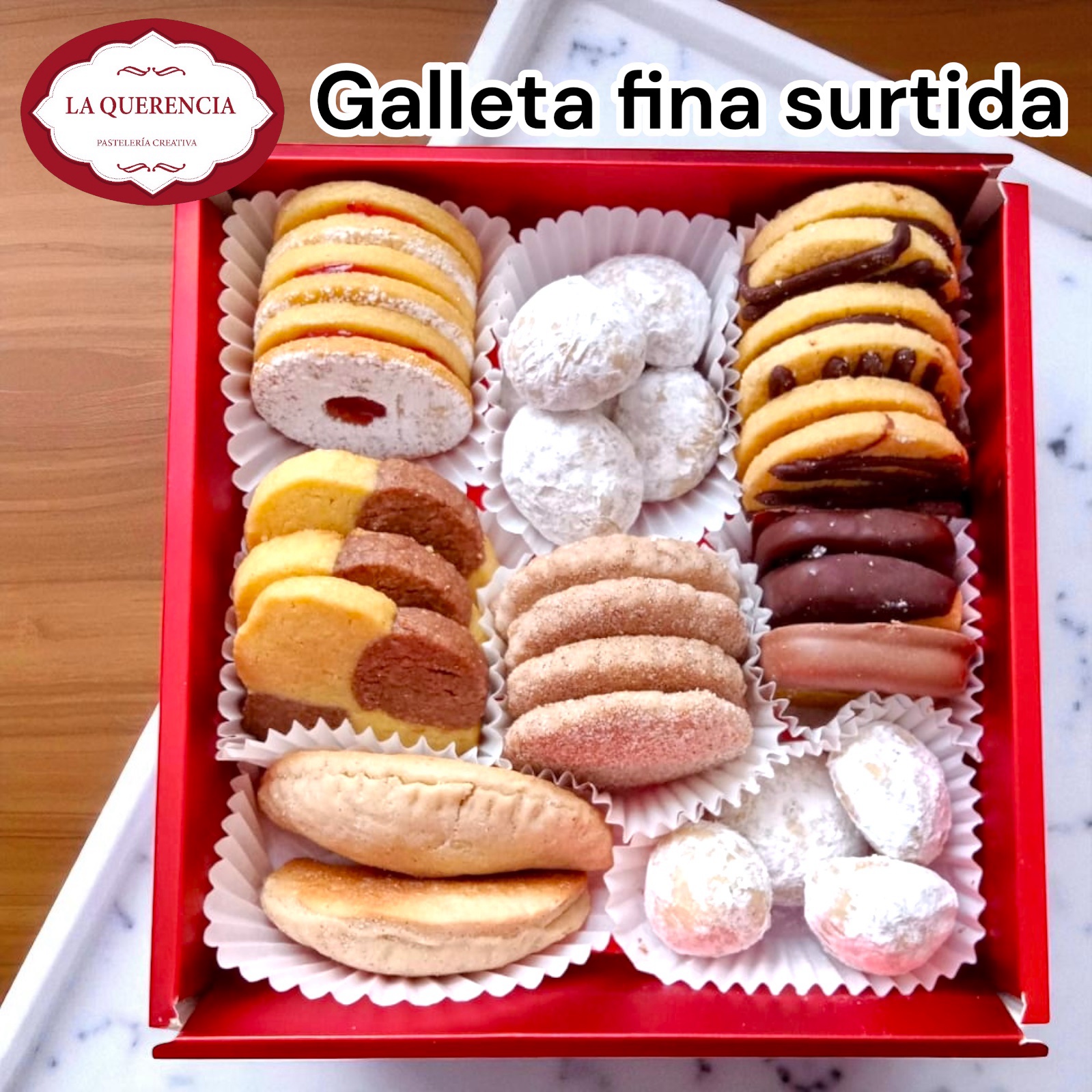 Galletas finas mixtas | La Querencia